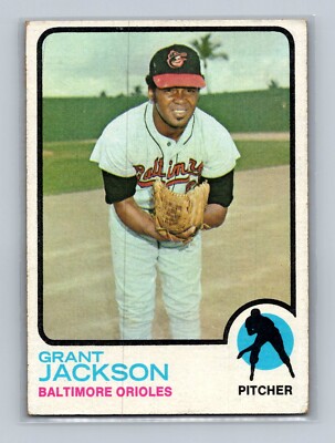 1973 Topps #396 Grant Jackson Baltimore Orioles Baseball Card | eBay
