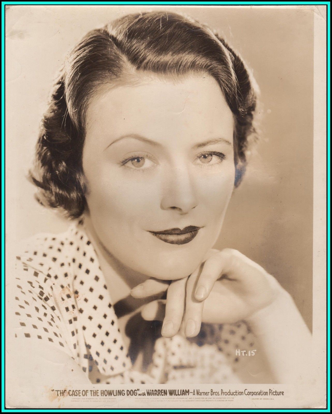 HELEN TRENHOLME in "The Case of The Howling Dog" - Original Rare ...