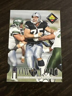 Vtg 1994 Classic Pro Line #240 HOWIE LONG Raiders Villanova DE NFL HOF ...
