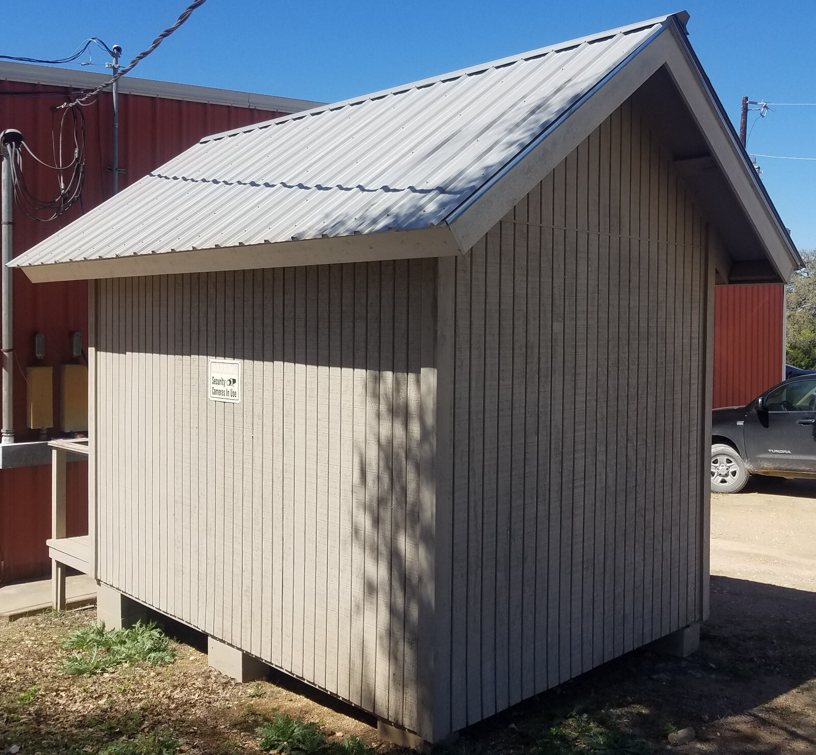8x12 portable building / office / security booth / cabin / tiny house ...