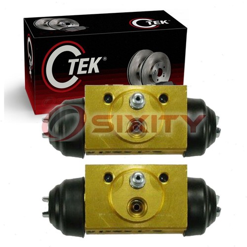 2 pc Centric Rear Drum Brake Wheel Cylinders for 2005-2008 GMC Sierra ...