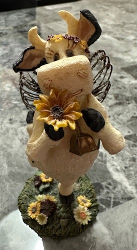 HOLY COW DAISEY bobber bobble head FAIRY COW in box Boyds Collection ...