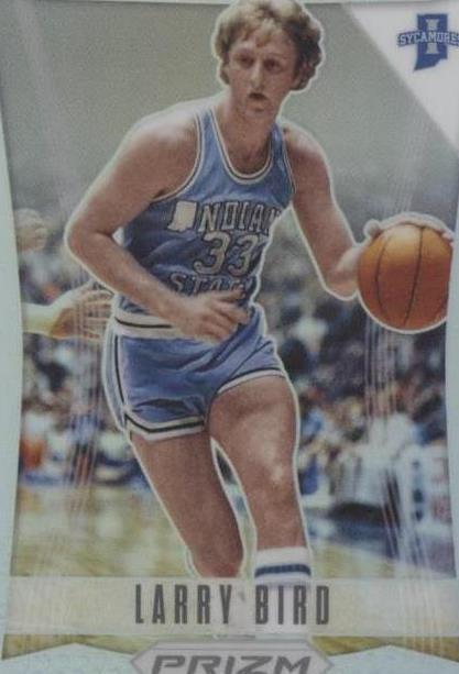 2021-22 Panini Prizm Draft Picks - Flashback Larry Bird #13 Silver ...