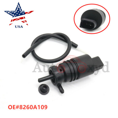 8260A109 For 08-15 Mitsubishi Lancer Windshield Washer Pump Wiper Motor ...