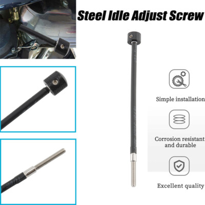 1 Idle Speed Adjustment Screw Extended For Harley Dyna Softail Road ...