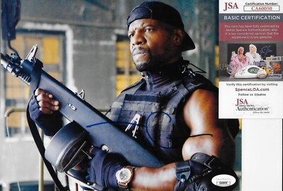Signed Terry Crews Expendables Autographed 8x10 Photo with JSA ...