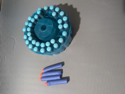 Nerf X-shot Xshot Dart Blue Green Round Spin Clip Bullet Holder Load ...