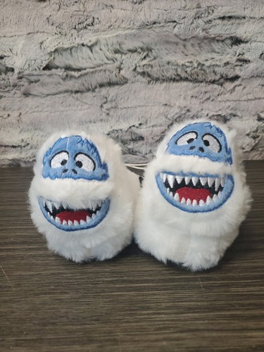 BUMBLE Abominable Snowman Baby Toddler Slippers Rudolf White Size 1 ...