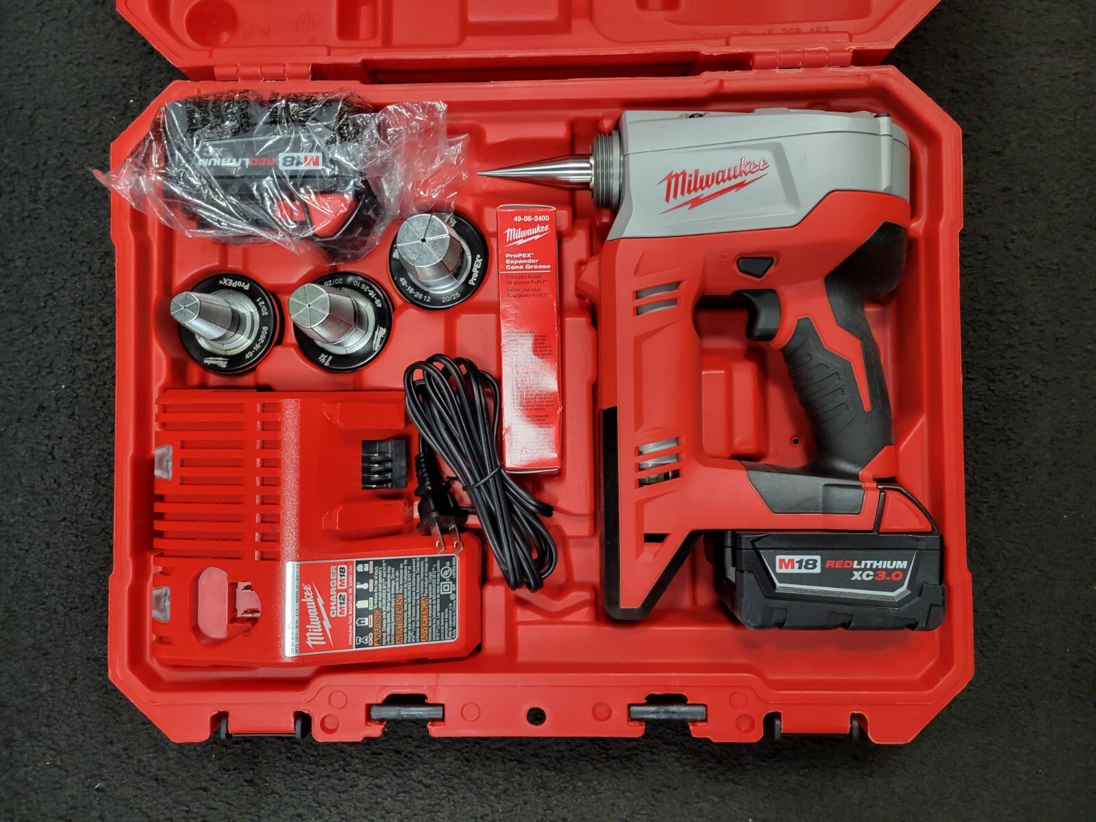 Milwaukee M18 2632-22XC 18V Propex Lithium-Ion Cordless Expansion Tool ...