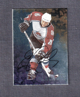 ERIC LaCROIX 1998-99 In The Game Be A Player Autograph Gold #183 Auto ...