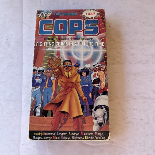 C.O.P.S. - Fighting Crime in a Future Time (VHS) RARE! HARD TO FIND ...