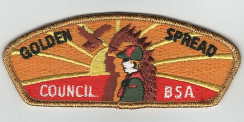 Boy Scouts BSA CSP Golden Spread Council S-1 (Mint) | eBay