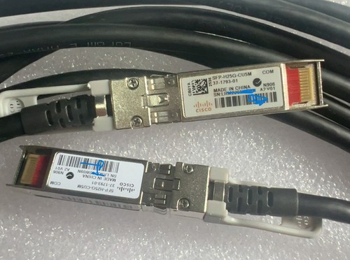 Cisco SFP-H25G-CU5M 25GBASE-CU SFP28 Cable 5 Meter. | eBay