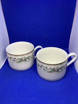 Farberware Wellesley Fine China Two Cups by Katherine Babanovsky 486 | eBay