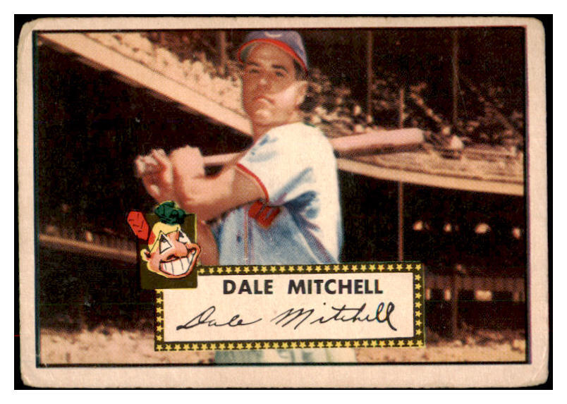 1952 TOPPS # 92 DALE MITCHELL INDIANS VG SET BREAK 488079 (KYCARDS) | eBay