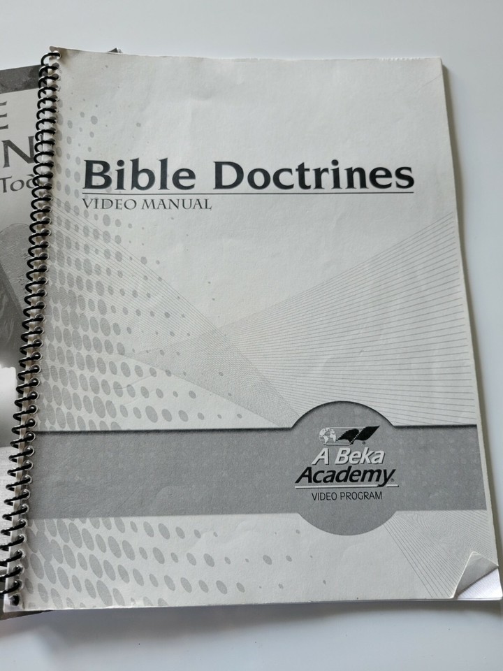 ABEKA A BEKA Bible Doctrines Video Manual & Quiz Test Key | eBay