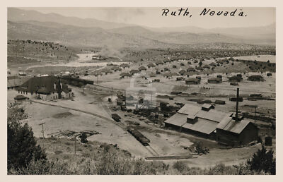 Ruth, Nevada 1921 RPPC Photo Postcard Copy | eBay