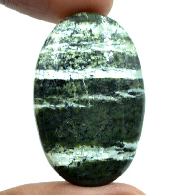 Cts 37.80 Natural Chatoyant Zebra Jasper Swiss Opal Cabochon Oval Loose ...