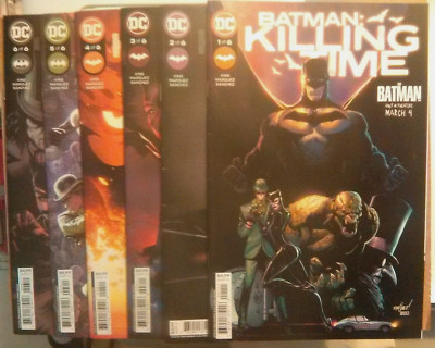 2022 DC COMICS BATMAN Killing Time # 1 thru 6 (of 6) Catwoman, Riddler ...
