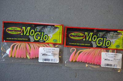 Bobby Garland Mo' Glo Baby Shad 18 ct. 2 pks. MGBS249 Mo' Glo Electric ...