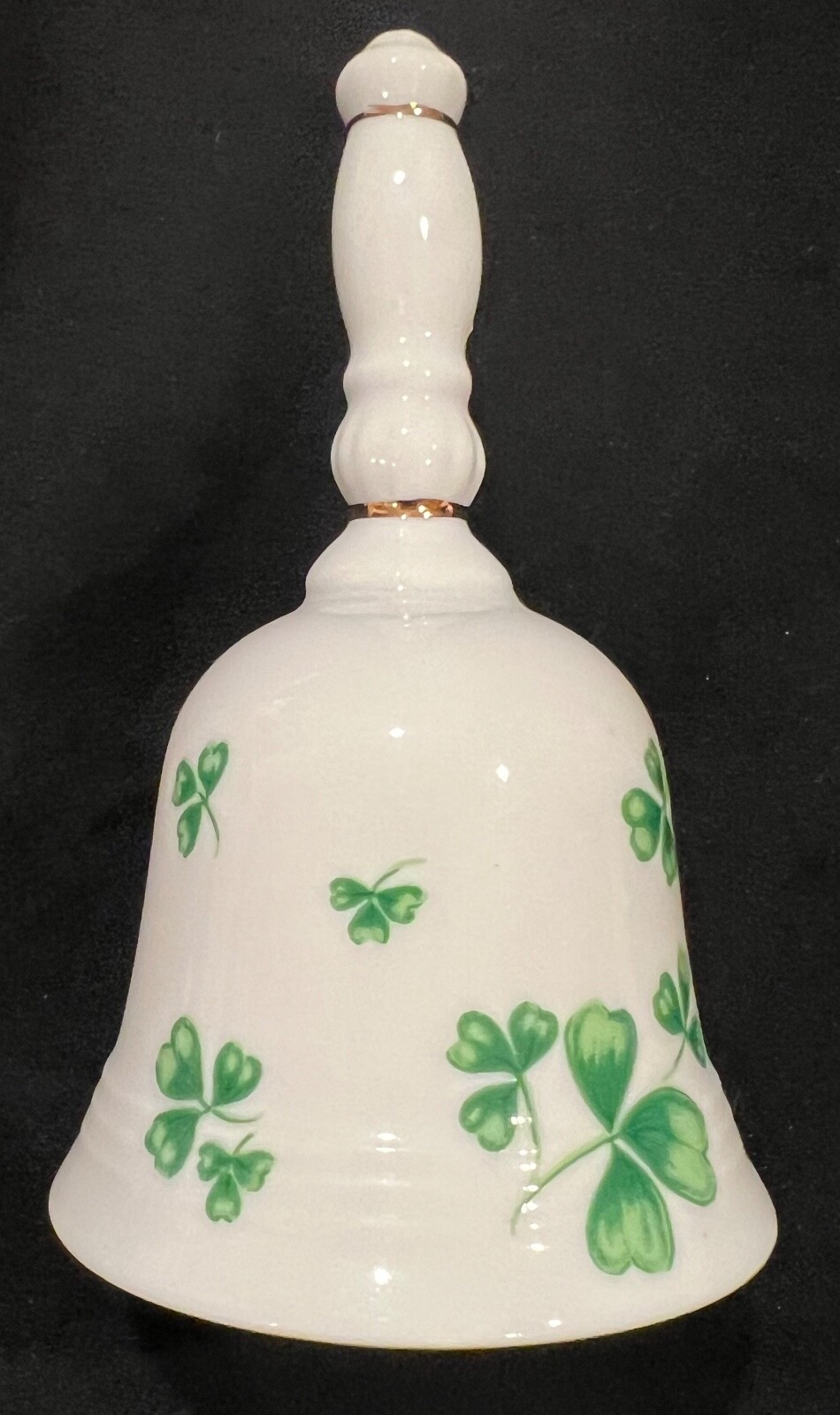 ☘Irish Royal Tara Shamrock Tea Cup Set Bone China & Vintage Lefton Shamrock Bell | eBay