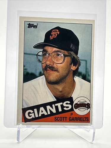 1985 Topps Traded Scott Garrelts Baseball Card #38T NM-MT FREE SHIPPING ...