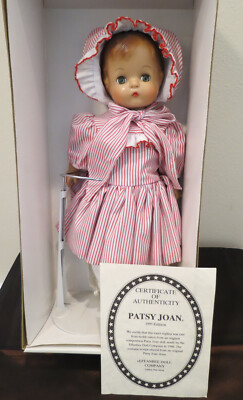 Effanbee Vinyl PATSY JOAN DOLL Reproduction 1995 MV248 With Box, COA ...