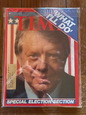 Time & Newsweek Magazine Nov 15, 1976 President Carter Election ...