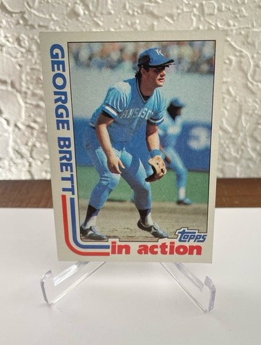 George Brett 1982 Topps #201 in action | eBay