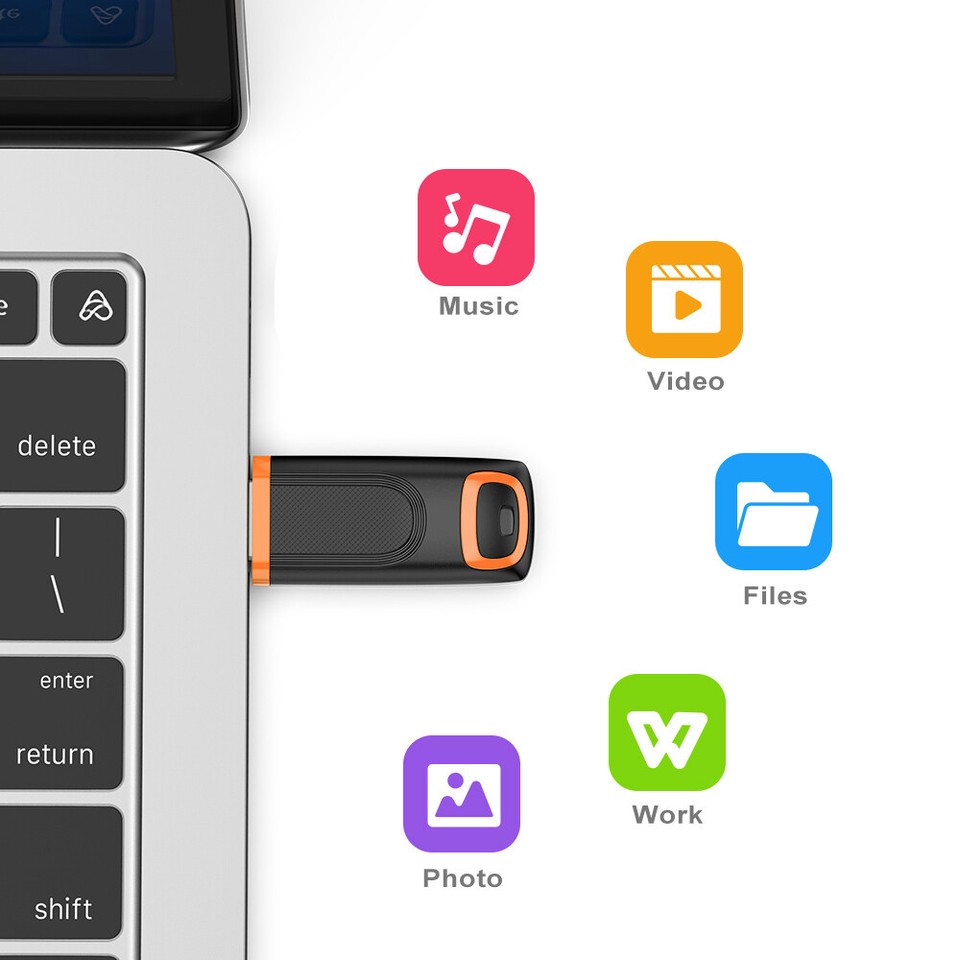 5/10 Pack 4GB,8GB,16GB USB 2.0 Flash Drive Memory Stick Thumb Drive Zip ...