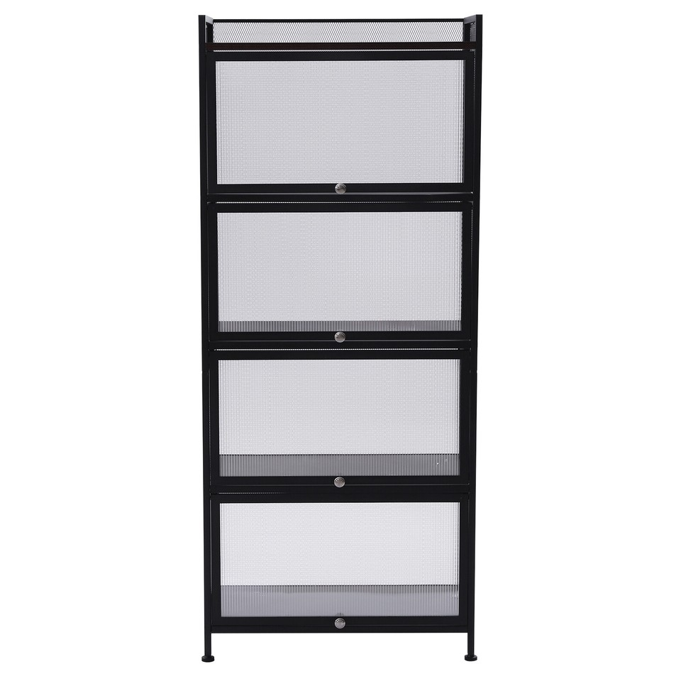 5 Shelf Modern Bookcase Bookshelf Home Display Rack Storage Cabinet and ...