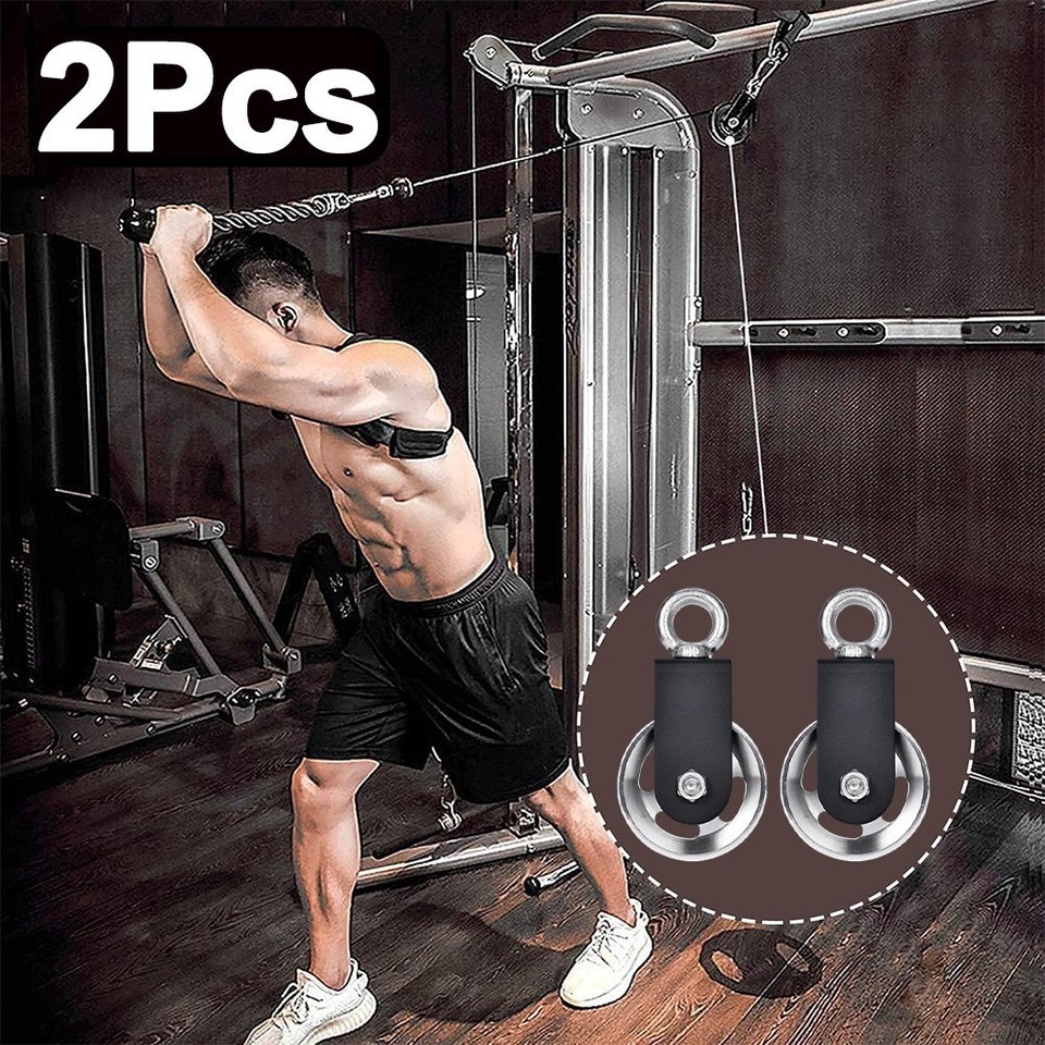 Silent Pulley System Bracket for Fitness Use with Heavy Load Bearing ...