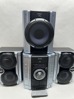 Sony MHC-GX450 🎶 Stereo System 3-CD, Dual Tape, Mini Hi-Fi Component ...