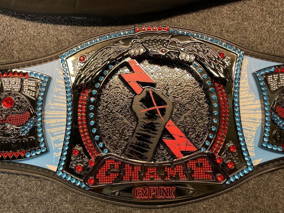 CM Punk WWE 52" Autograph 434 Days As Champ Signature Series Replica ...