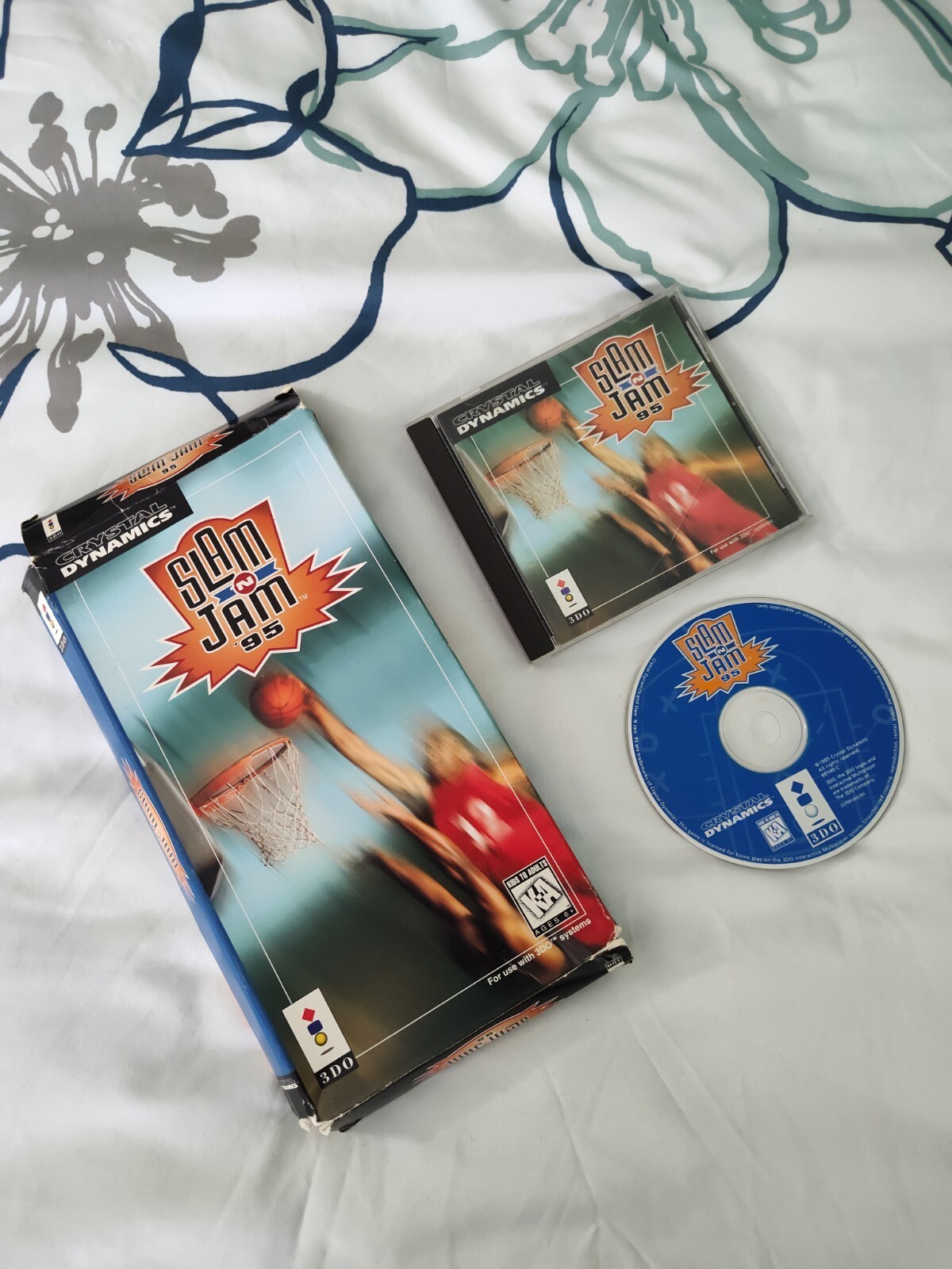 Slam 'N Jam '95 / Panasonic 3DO, 1995 / Complete w/ Long Box, Case, & Manual 765979601404 | eBay