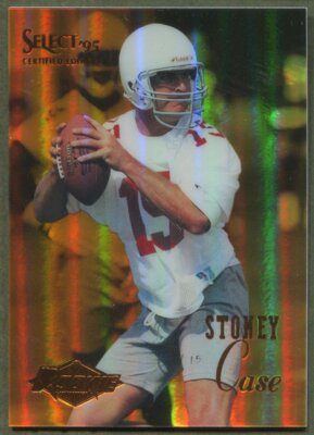 1995 Select Certified - Mirror Gold - #109 - Stoney Case RC - Arizona ...