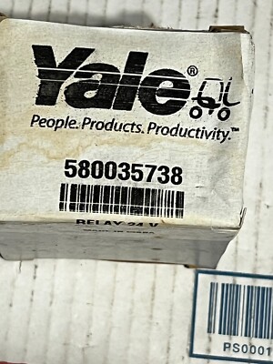 yale 580035738 nos 24v relay poor packaging | eBay