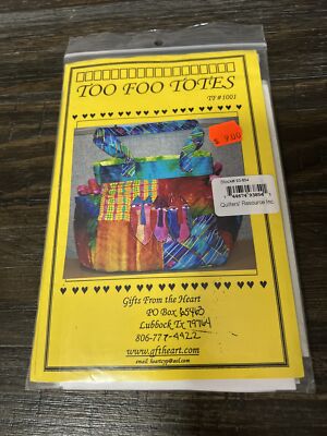 Too Foo Totes New Quilt Pattern TF-# 1001 Gifts From The Heart | eBay