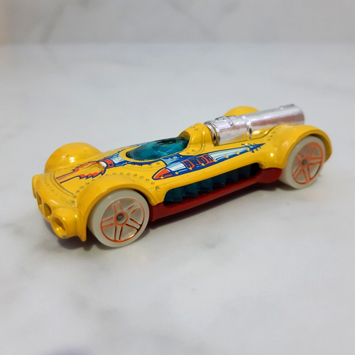 Hot Wheels Retro-Active Yellow 2010 Mattel 1:64 | eBay Australia