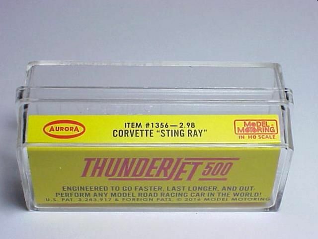 1356 CORVETTE STINGRAY LABEL BY MODEL MOTORING FOR AURORA T-JETS | eBay