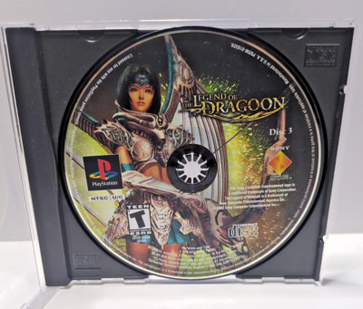 The Legend of Dragoon (Sony PlayStation 1 2000) PS1 / Disc THREE (3 ...