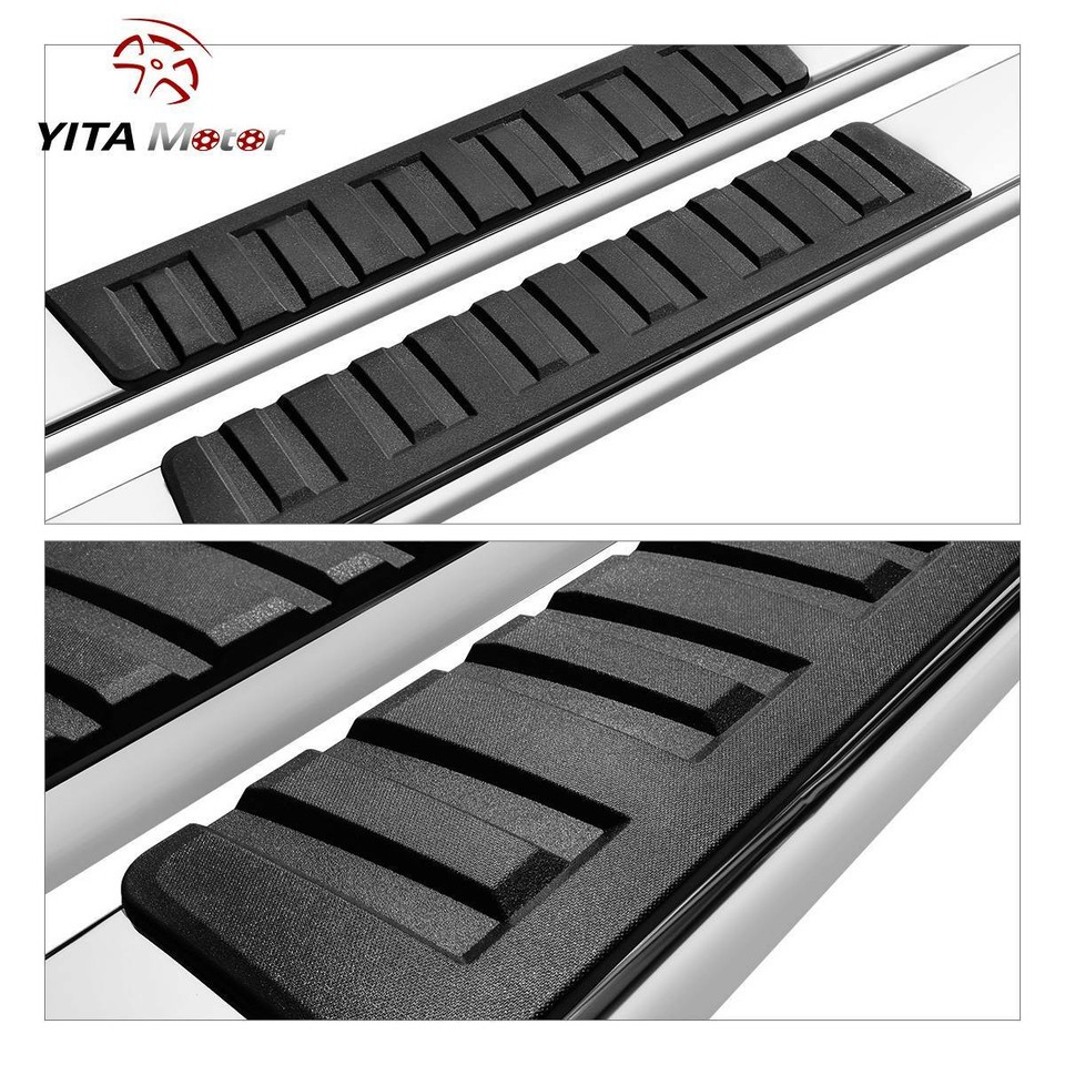 6" Running Boards for 09-14 Ford F-150 Super Crew Cab Nerf Bars Side ...
