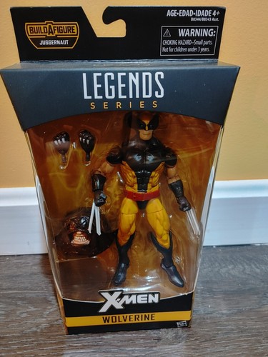 Marvel Legends X-Men Wolverine (Brown Suit) BAF Juggernaut New In ...