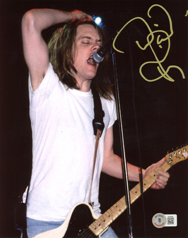 DAVID DAVE PIRNER SIGNED 8x10 PHOTO LEAD SINGER OF SOUL ASYLUM RARE ...