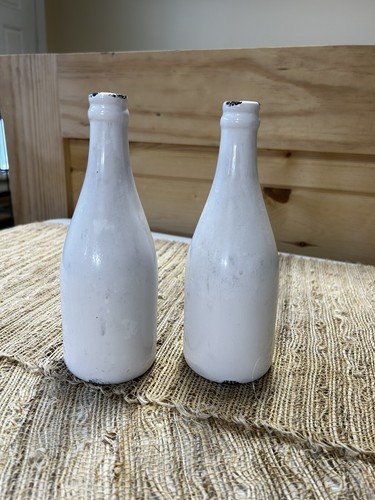 White Rustic Bottles | eBay