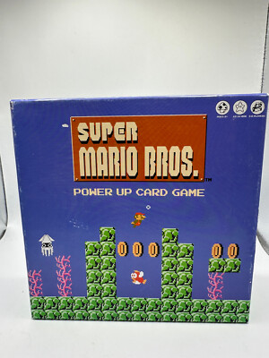 Nintendo Super Mario Bros Power Up Card Game Family Game Night Castle ...