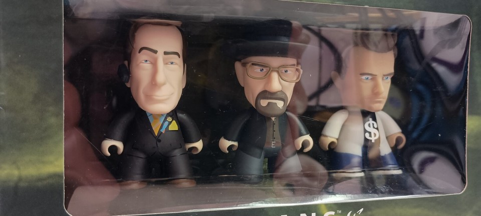 Breaking Bad Titans Vinyl Figures 3 Pack Jesse Walter Saul | eBay