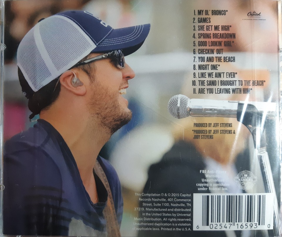 Luke Bryan Spring Break... Checkin' Out. CD. Brand New. Sealed. Mint ...