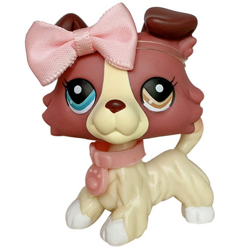 Pet Shop LPS Collie 1262, LPS Collie Red and Tan Collie Two Different ...