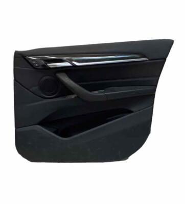 BMW X1 door panel trim 16 21 front right side leather black assy OEM ...